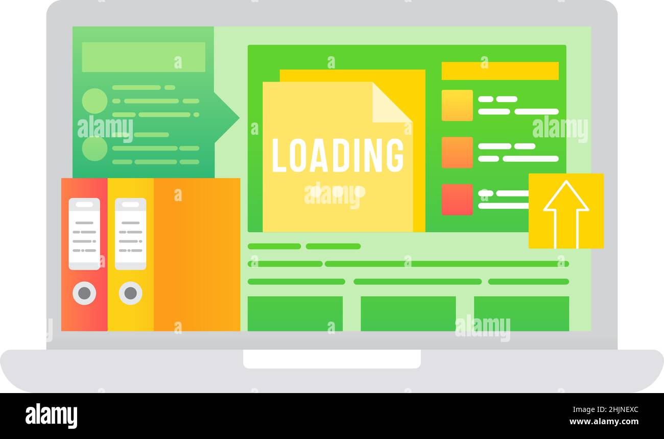 Stuff icon file information uploading flat vector Stock Vector Image ... Stuff icon file information uploading flat vector Stock Vector Image ...