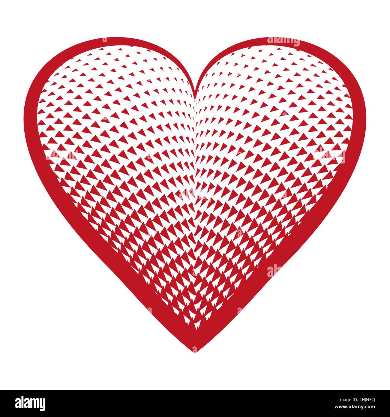 Painted red triangles Stock Vector Images - Alamy