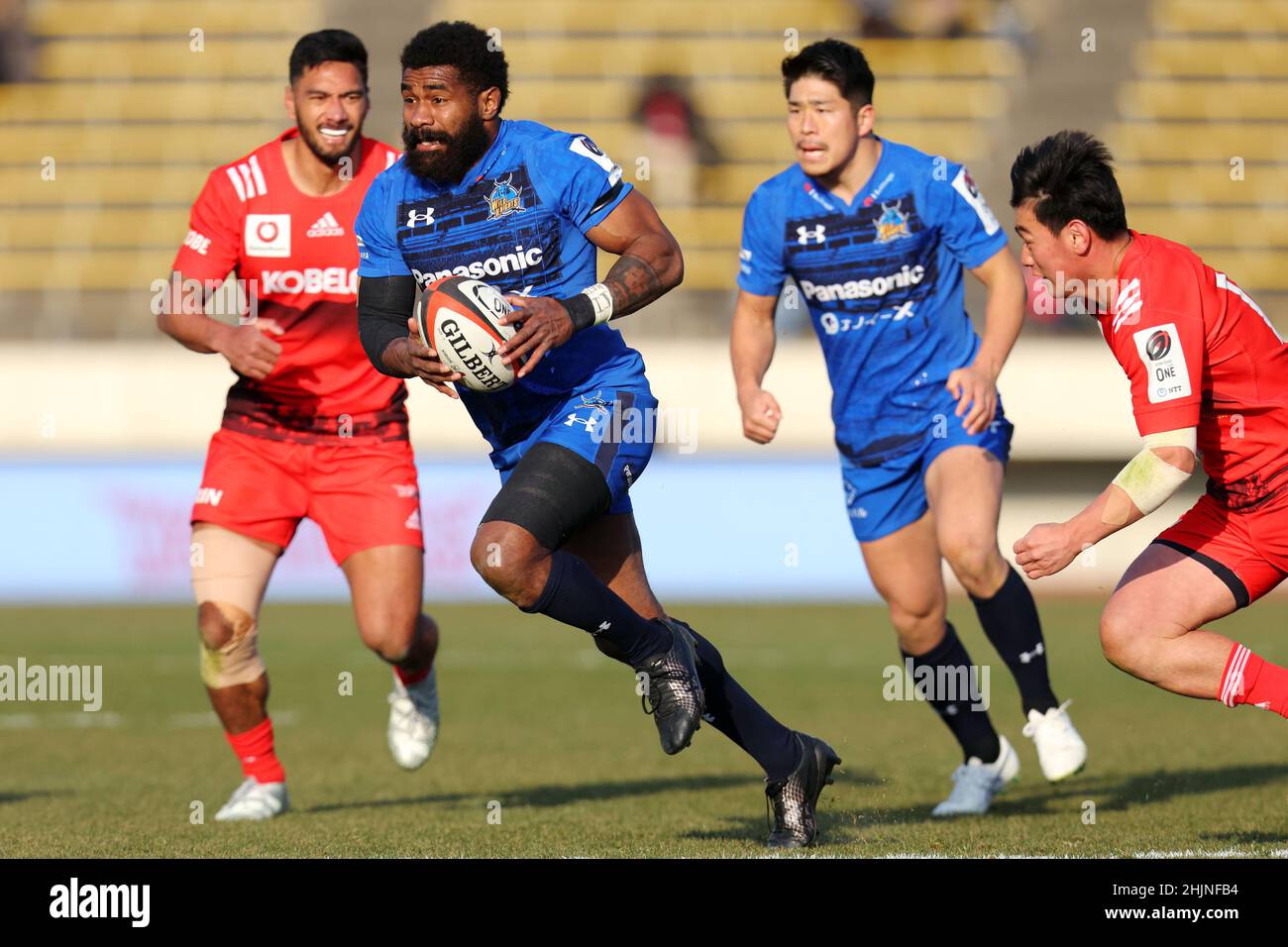 Hyogo, Japan. 29th Jan, 2022. Marika Koroibete Rugby : 2022 Japan Rugby ...