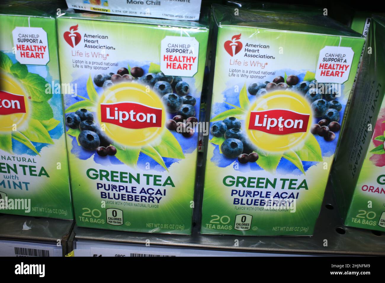 Lipton green tea hi-res stock photography and images - Alamy