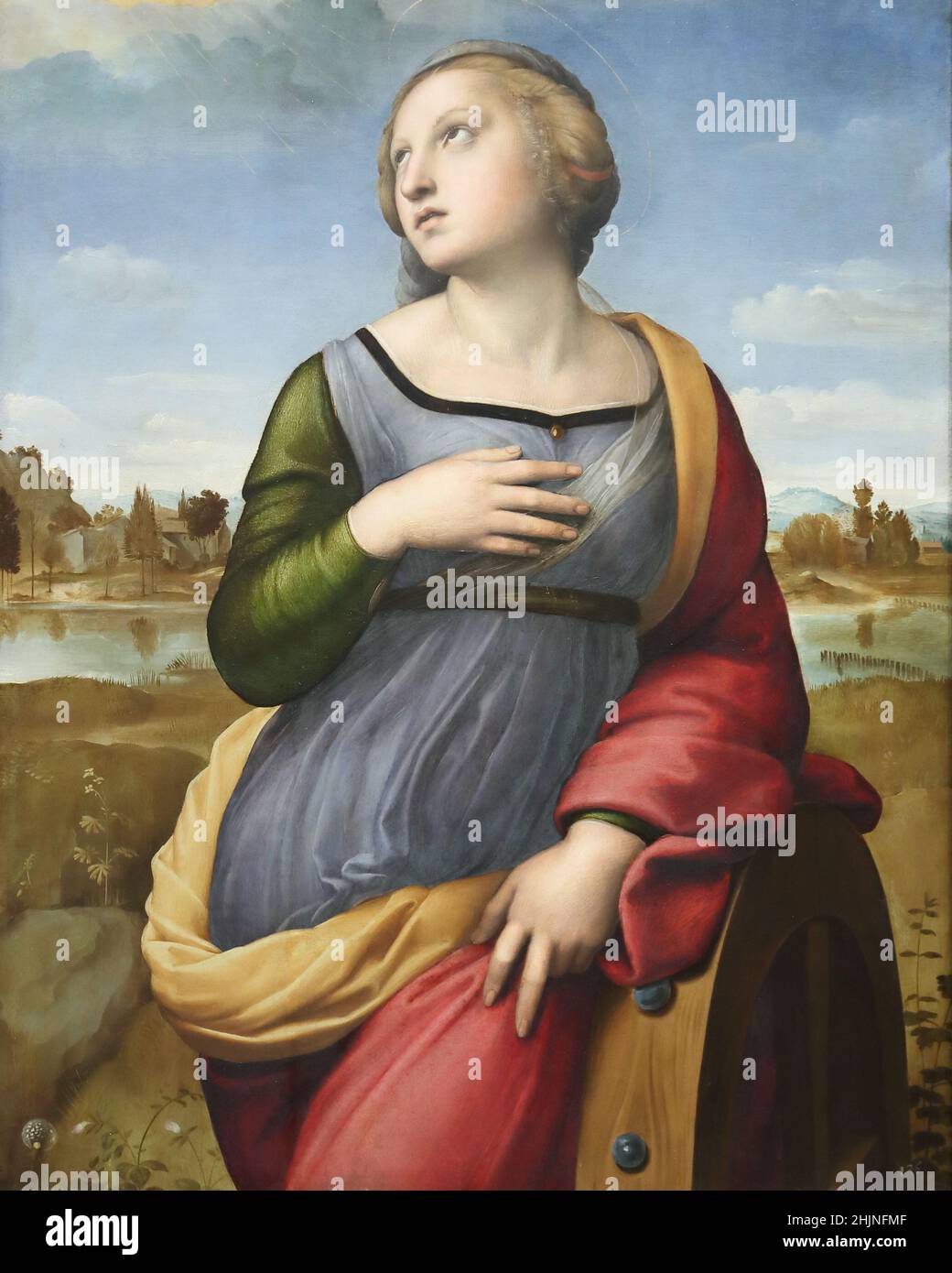 Saint Catherine of Alexandria by Italian Renaissance painter Raphael at ...