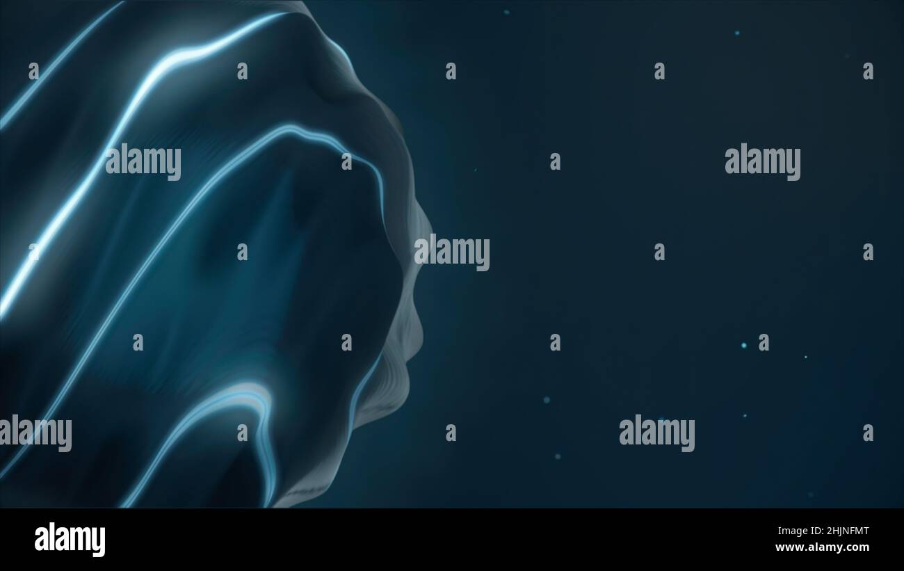 Glowing blue energy sphere pulsating hi-res stock photography and ...