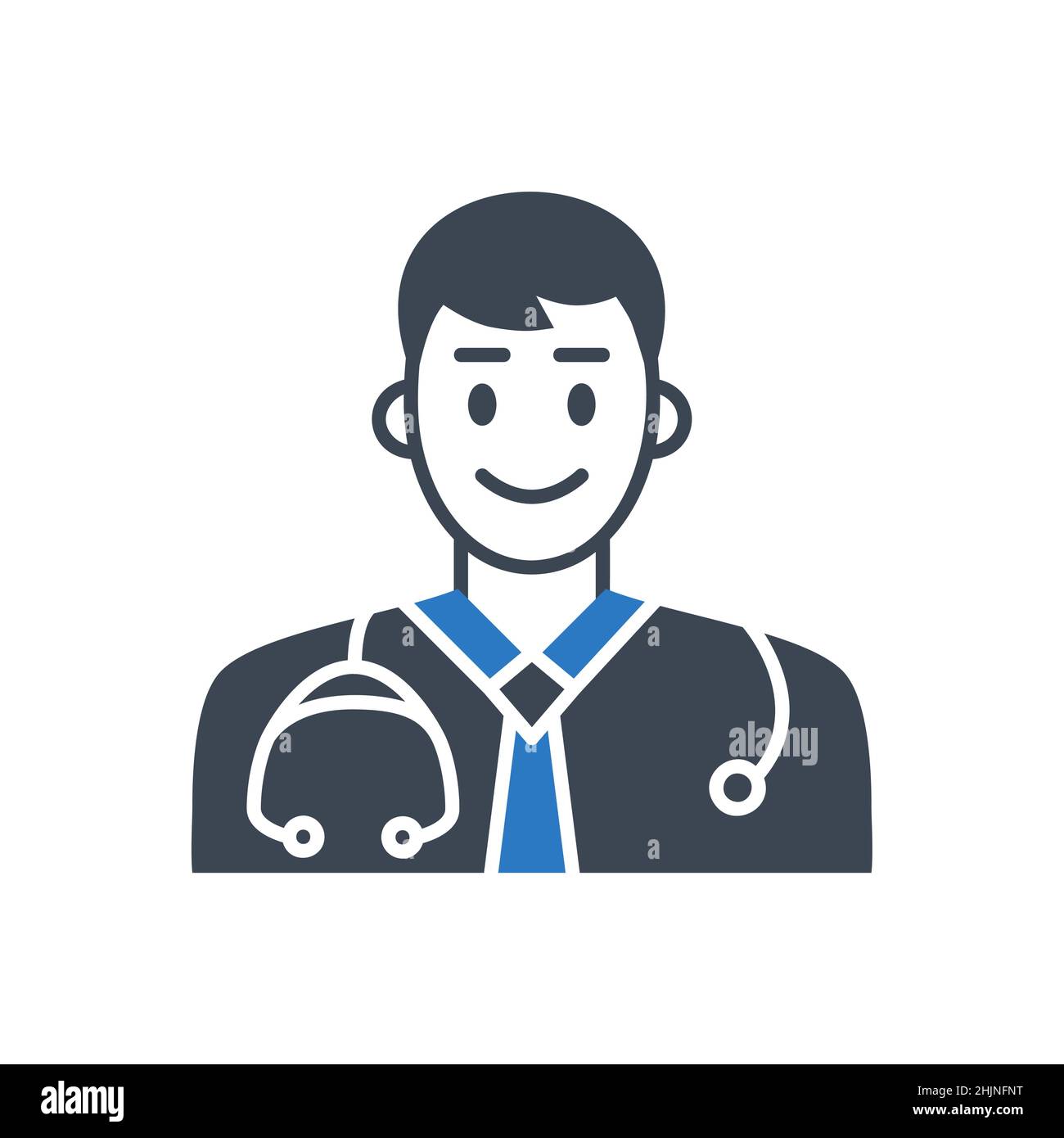 Male medical doctor solid hi-res stock photography and images - Alamy