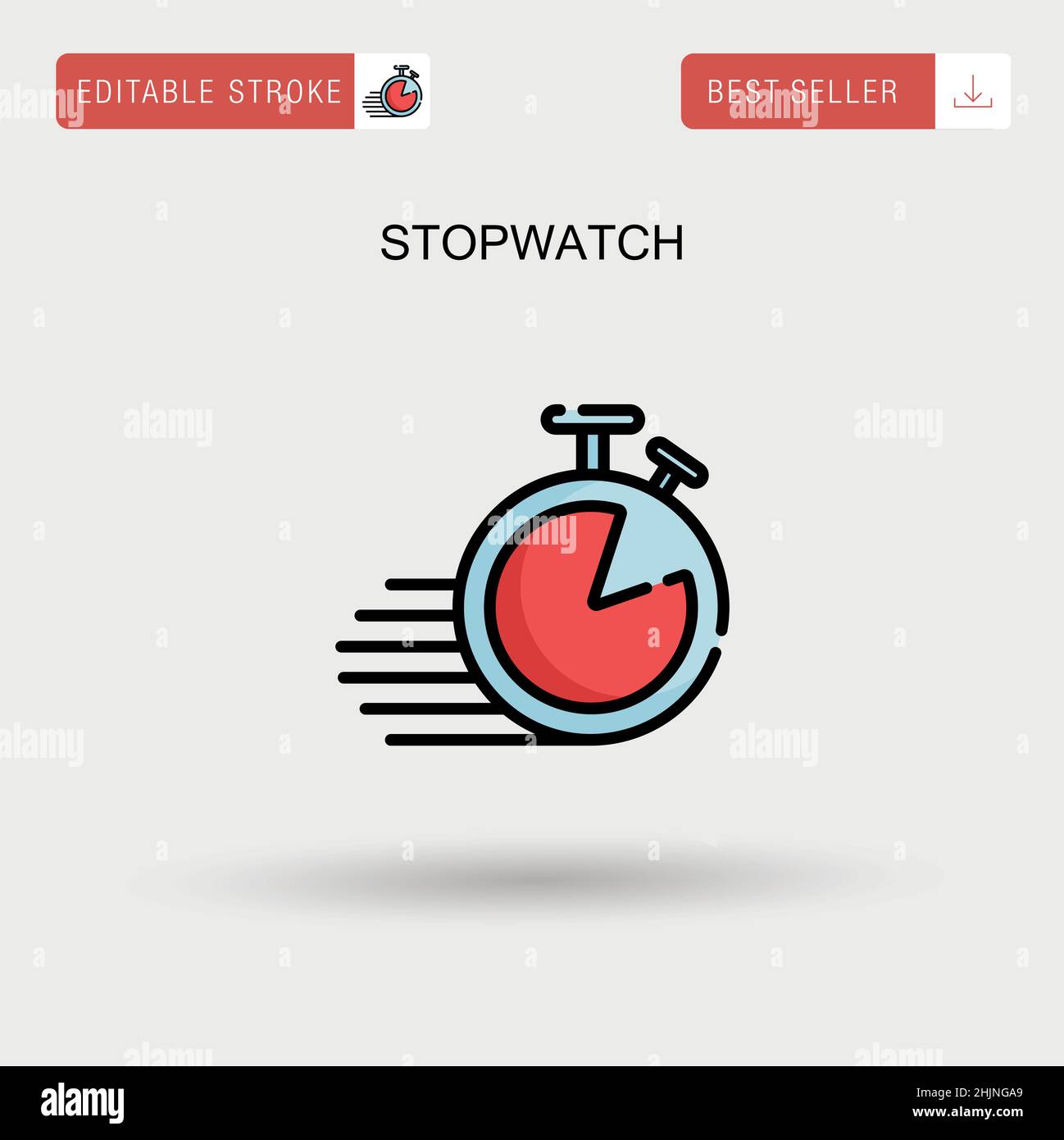 Stopwatch clock Stock Vector Images - Alamy