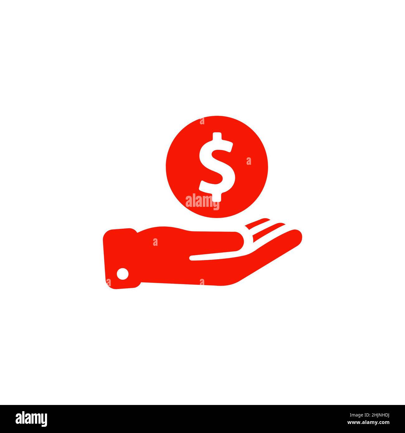 Money hand illustration hi-res stock photography and images - Alamy