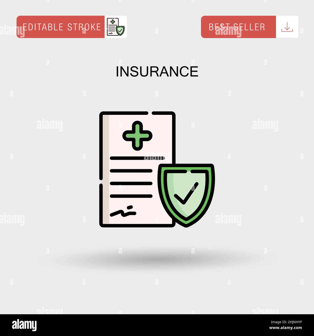 Insurance life vector hi-res stock photography and images - Alamy
