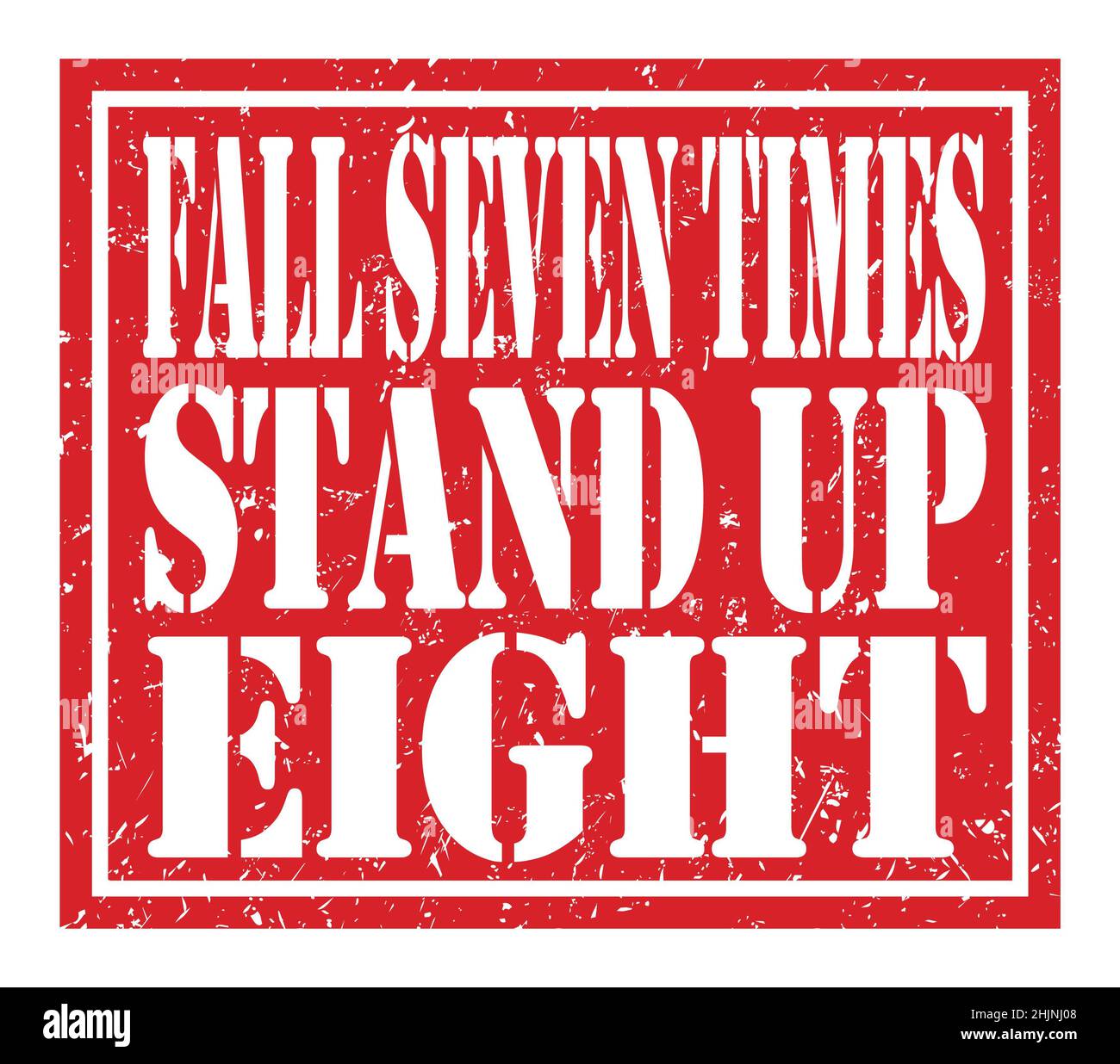 Fall seven times stand up eight hi-res stock photography and images - Alamy