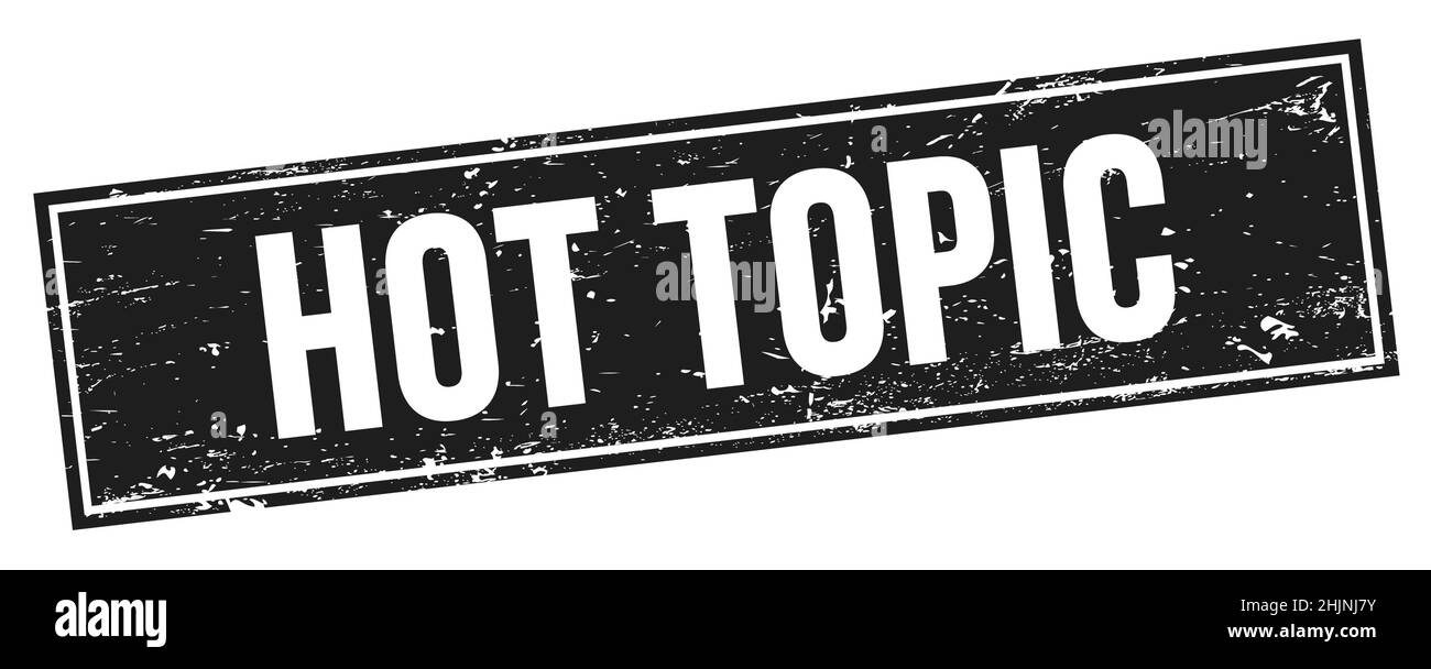 Hot topic stamp hi-res stock photography and images - Alamy