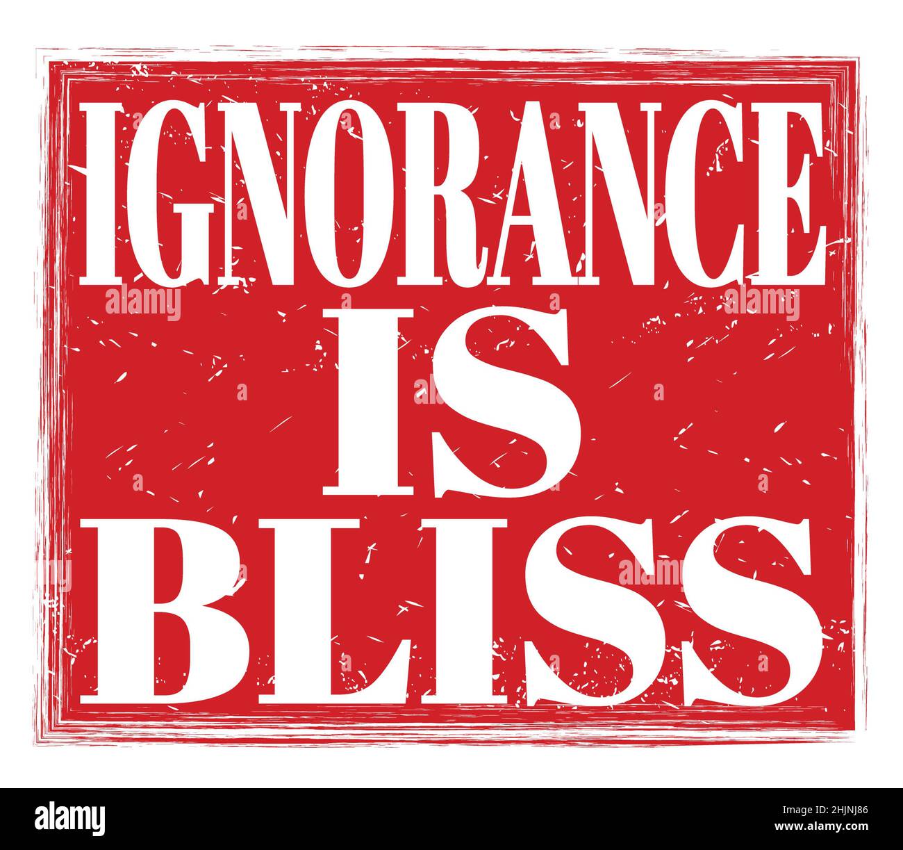 Ignorance bliss hi-res stock photography and images - Alamy