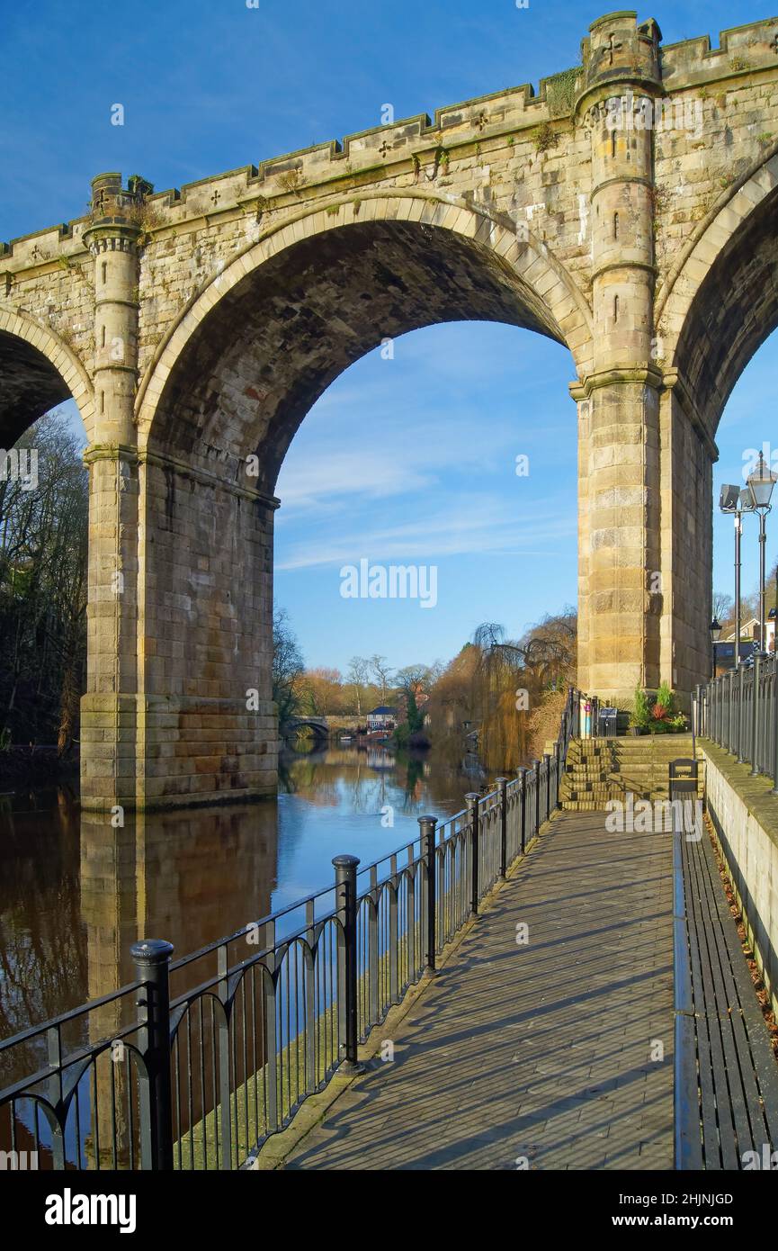 Knaresborough viaduct hi-res stock photography and images - Alamy