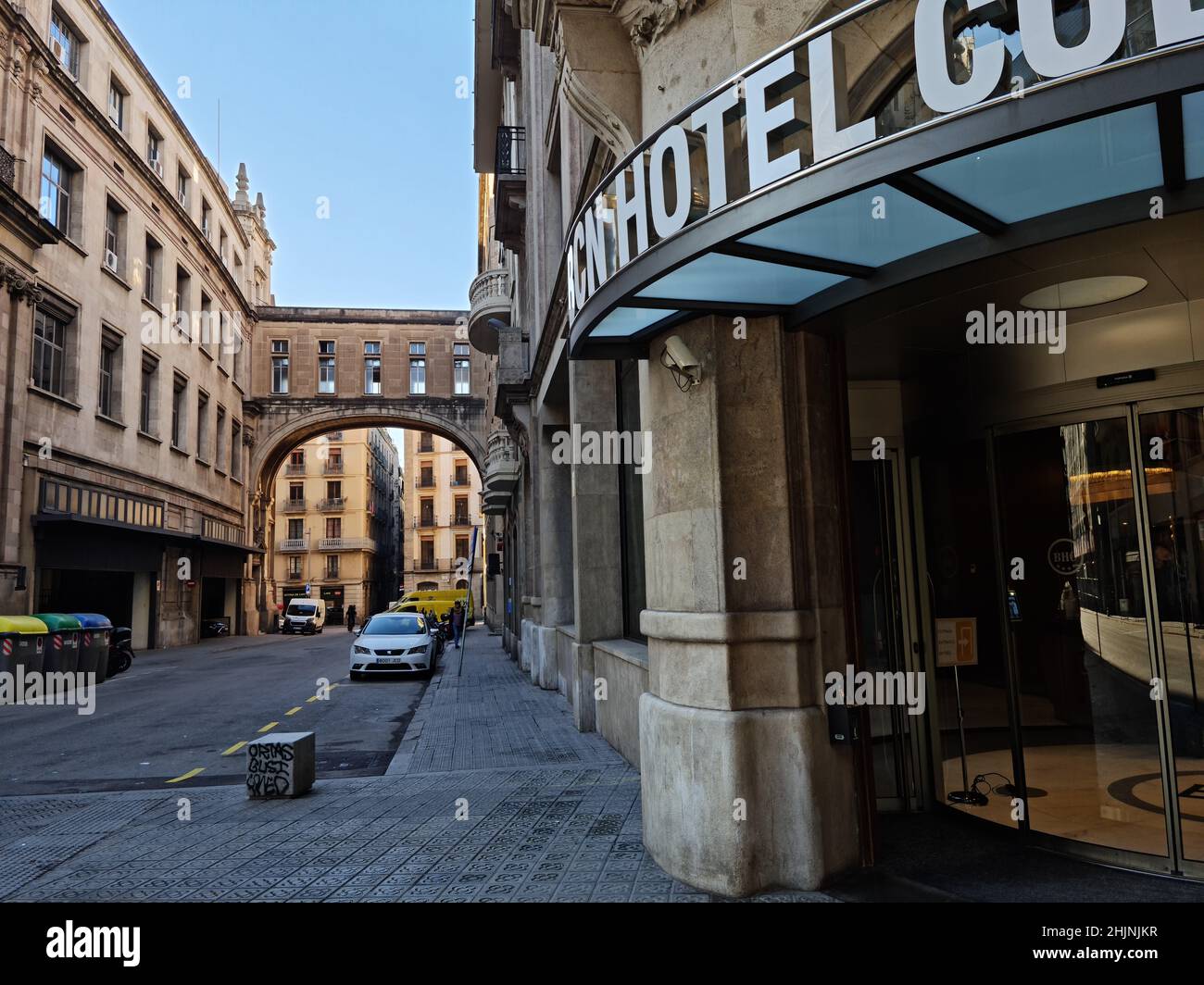 BCN Hotel Colonial. Barcelona, Catalonia, Spain Stock Photo - Alamy