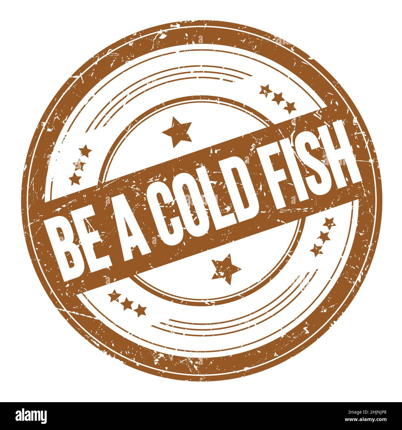 Be a cold fish stamp hi-res stock photography and images - Alamy