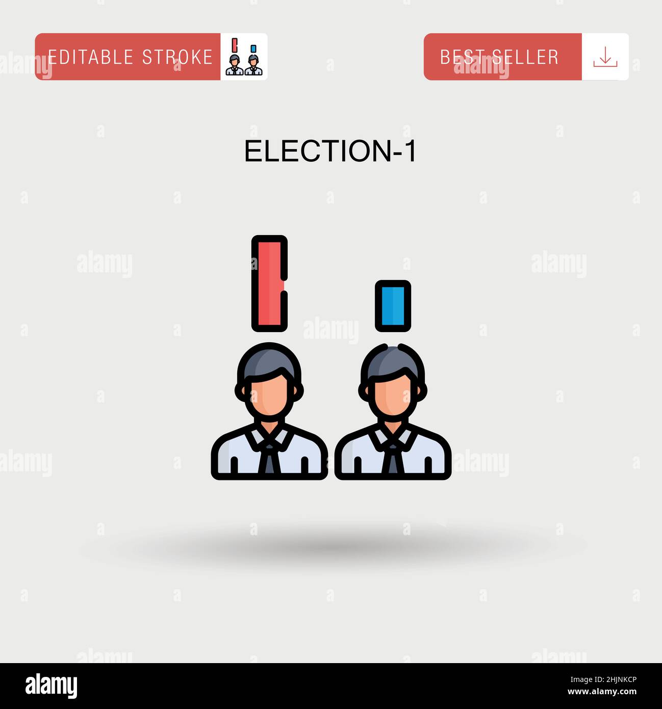 Icon voting box election presidential hi-res stock photography and ...