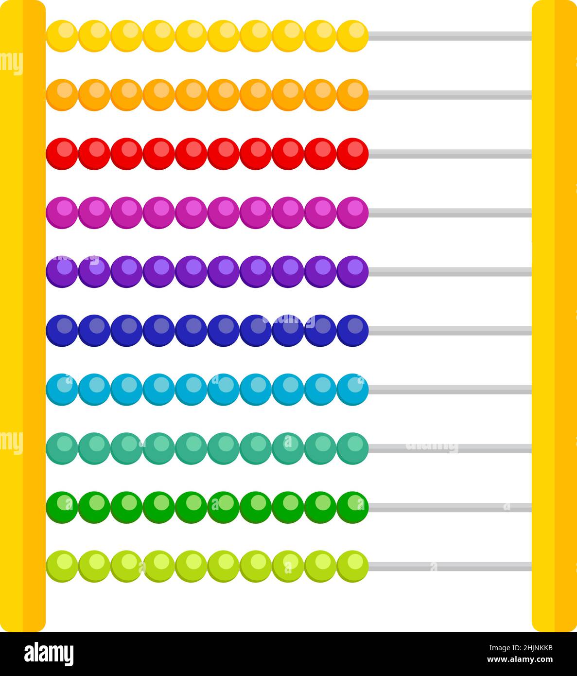 Abacus icon vector hi-res stock photography and images - Alamy