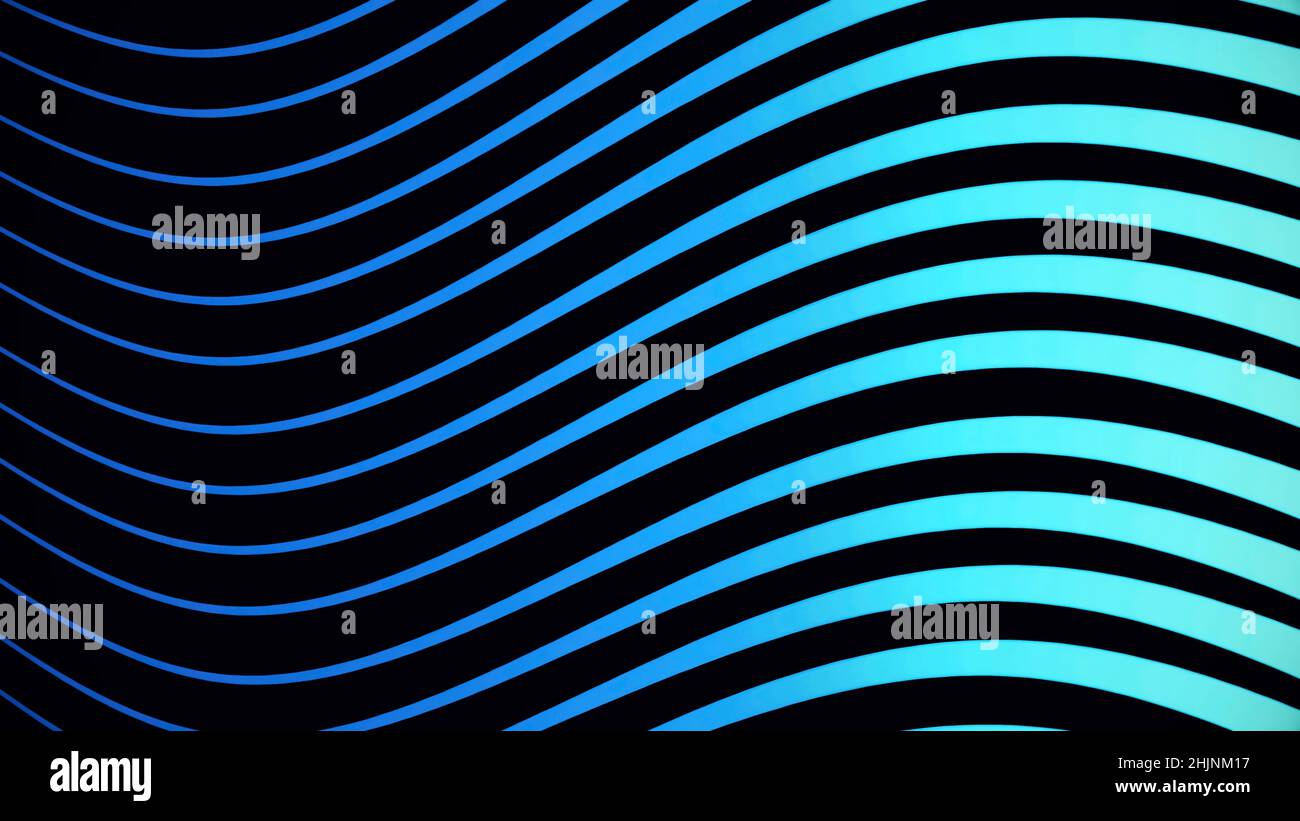 Abstract looping animation of moving wavy striped background. Animation ...