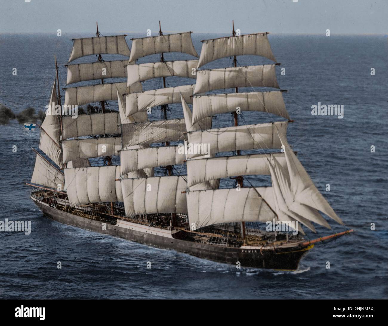 The four masted barque hi-res stock photography and images - Alamy