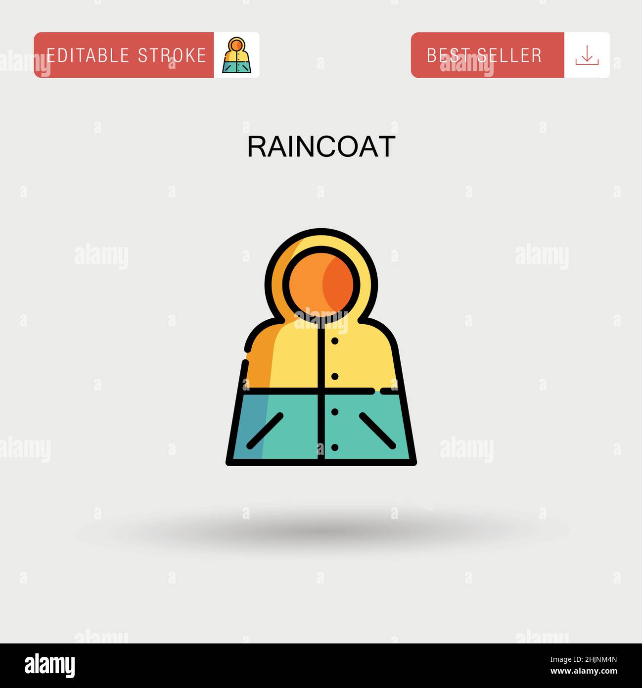 Raincoat Stock Vector Images - Alamy