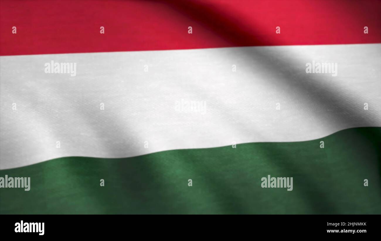 Fabric Flag of Hungary. Flag of Hungary background Stock Photo - Alamy