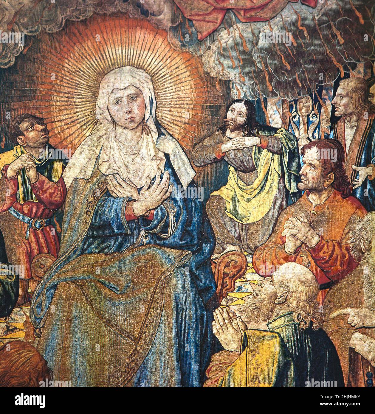 MADRID, SPAIN, DECEMBER 09, 2014 : interiors and details of Royal ...