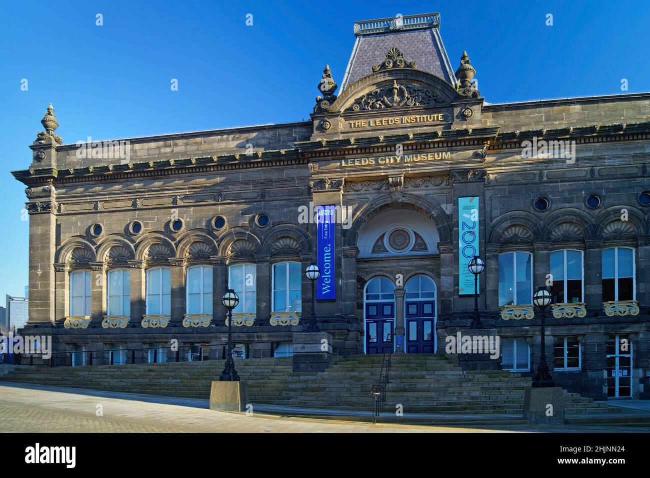 UK, West Yorkshire, Leeds, Leeds City Museum Stock Photo - Alamy