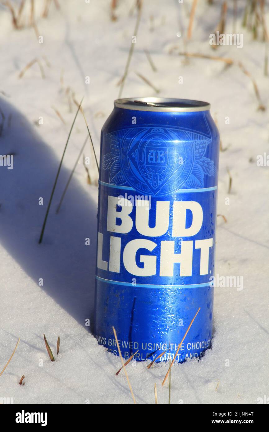 Bud light can hi-res stock photography and images - Alamy