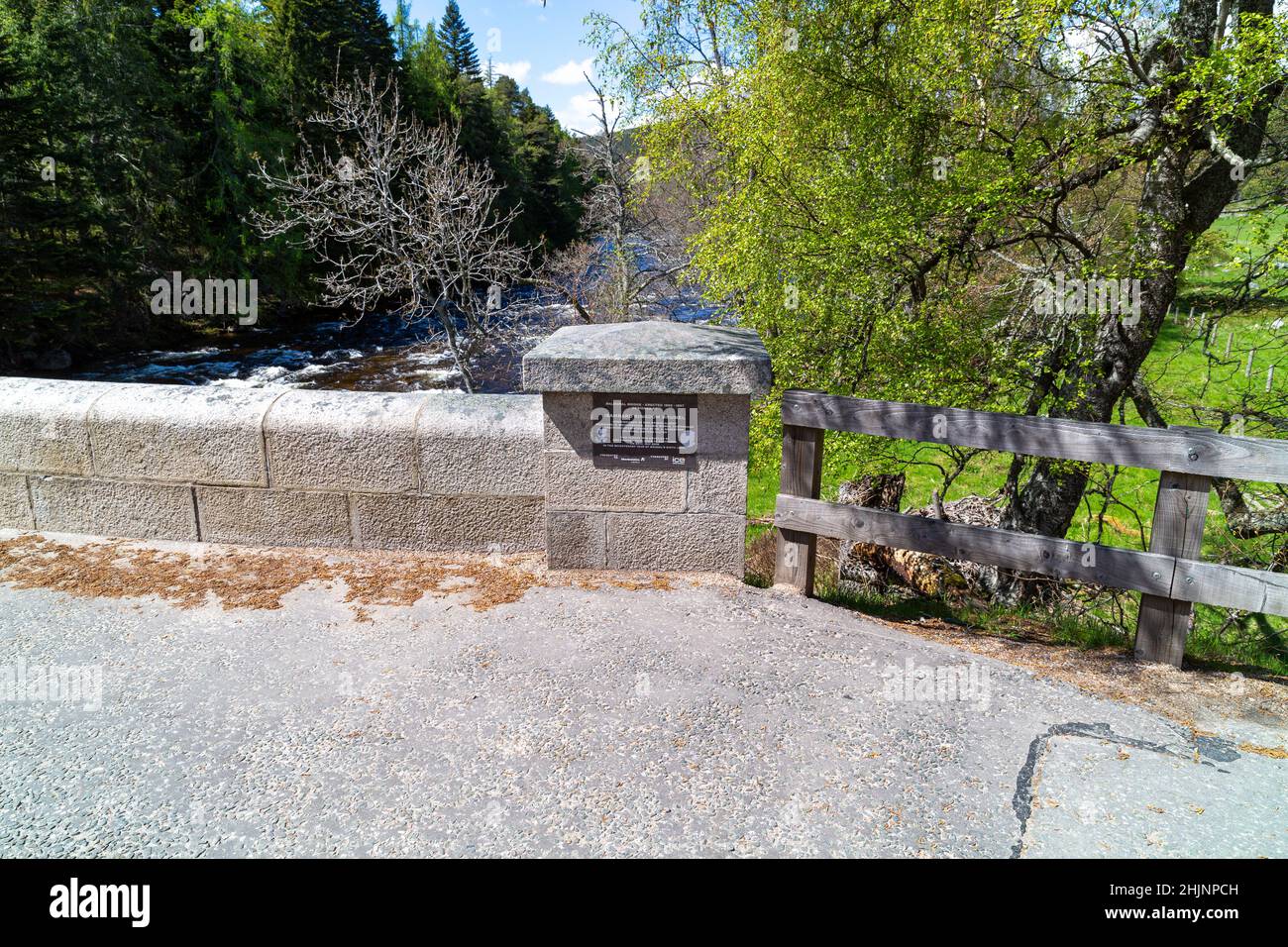 Balmoral Car Park, Scotland Stock Photo - Alamy