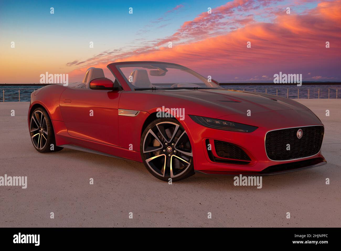 Jaguar F-Type Convertible R-Dynamic Stock Photo - Alamy