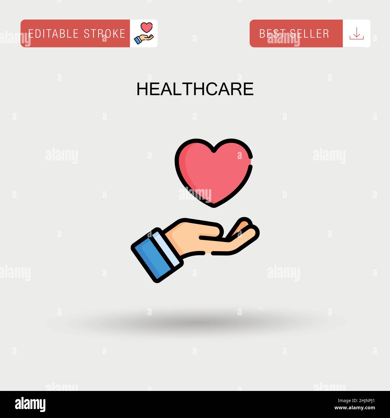 Digital healthcare icon Stock Vector Images - Alamy
