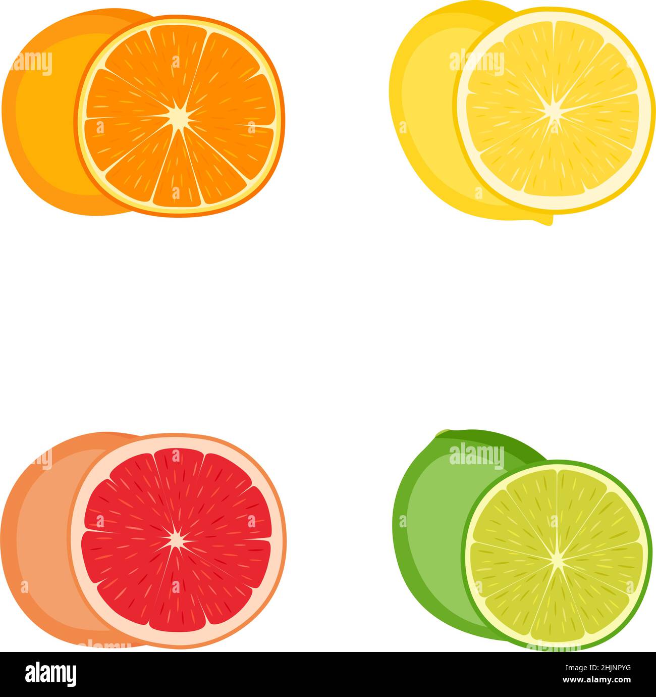 Citrus fruits icon hi-res stock photography and images - Alamy