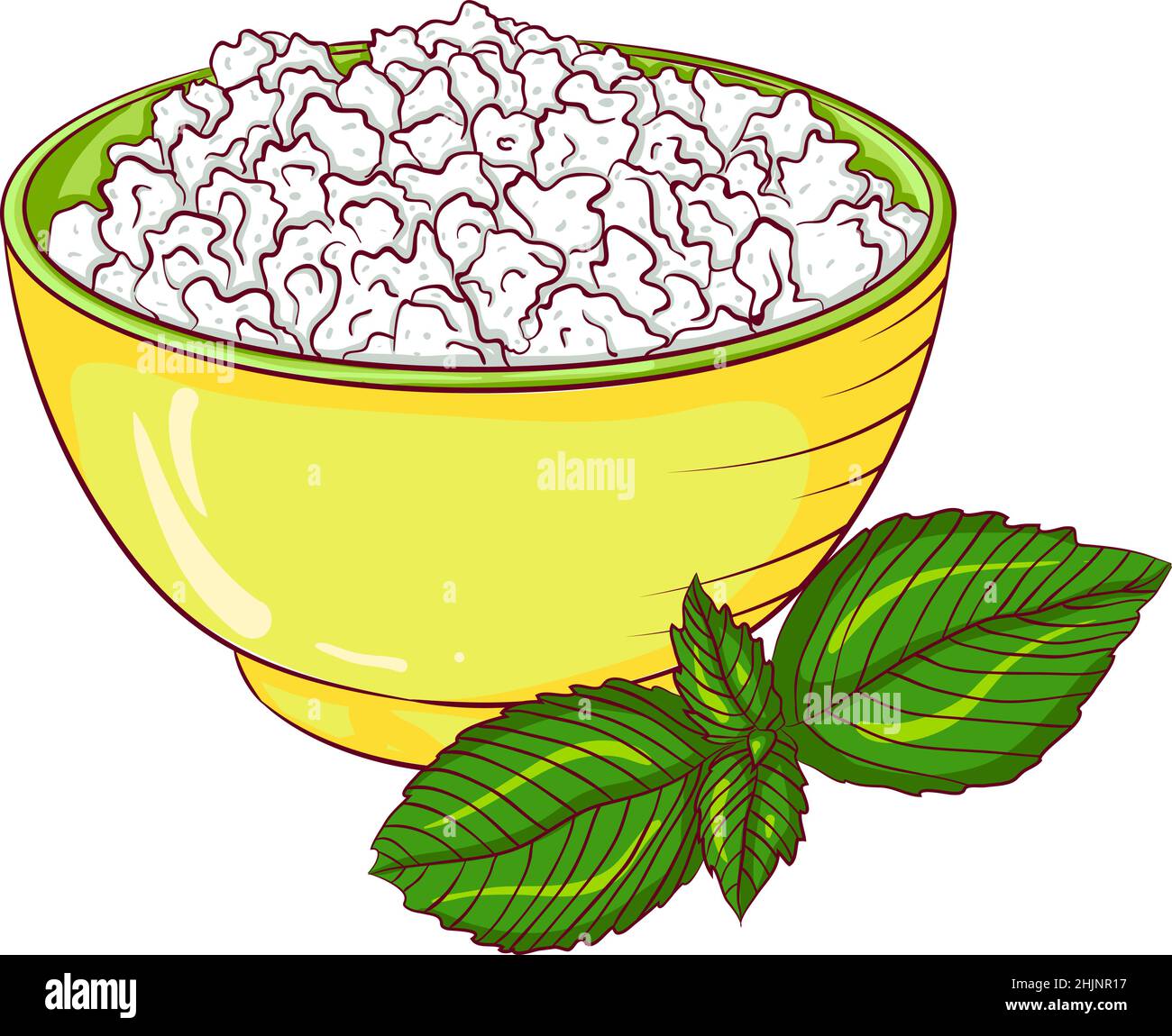 Dairy products cheese cottage Stock Vector Images - Alamy