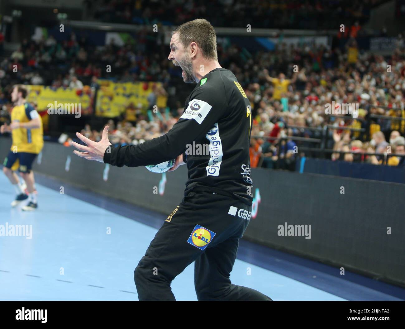 Andreas Palicka of Sweden during the EHF Men's Euro 2022, Final ...