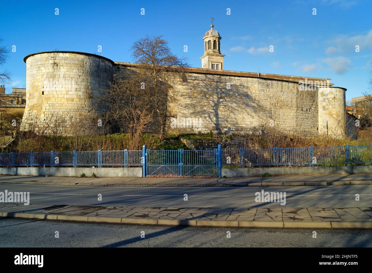UK, North Yorkshire, York, York Castle Museum from Tower Street Stock ...