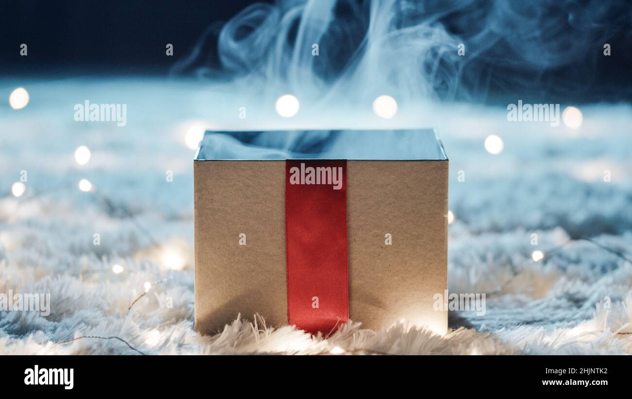 Red mystery box on hi-res stock photography and images - Alamy