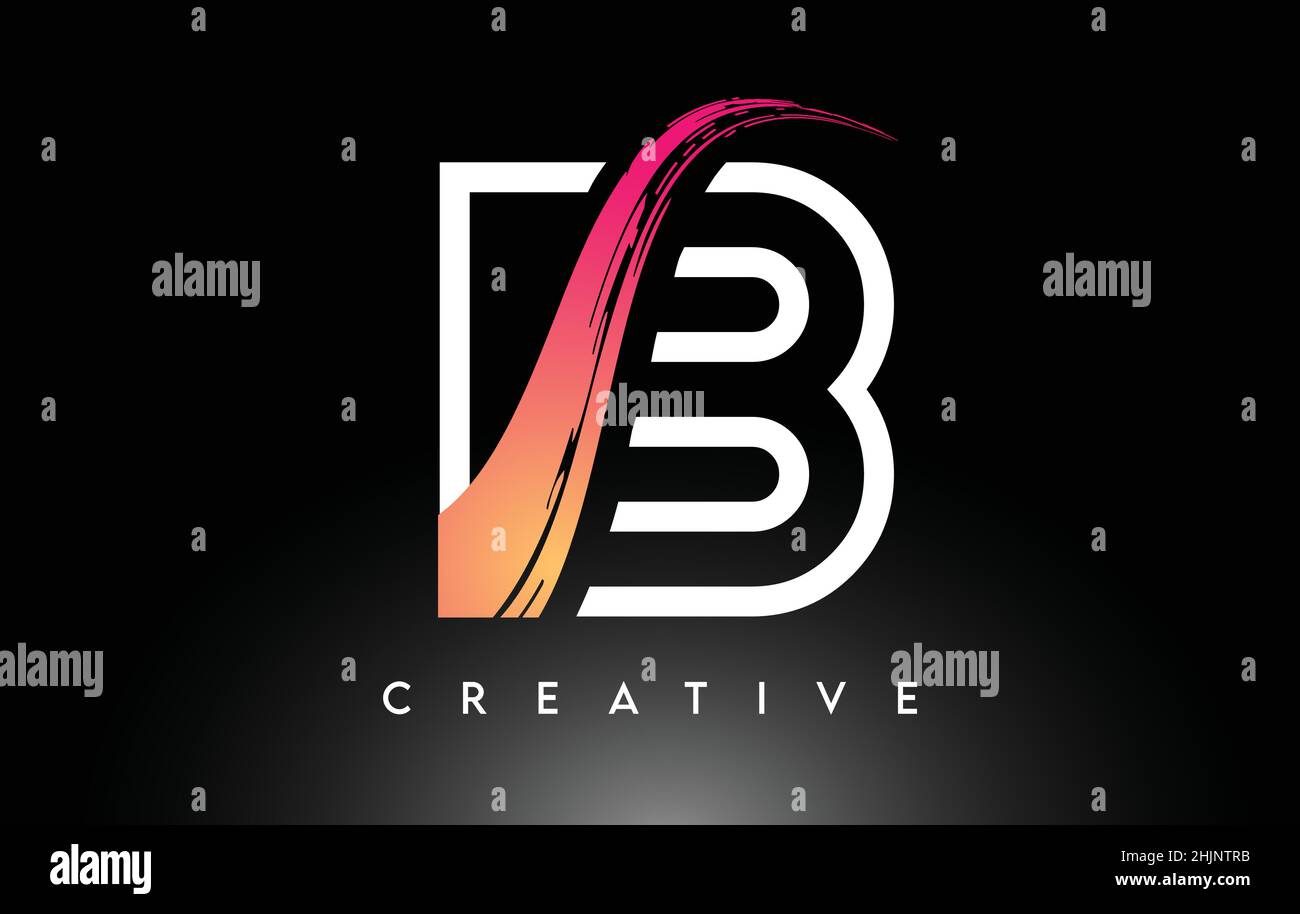 B Logo Design In Photoshop