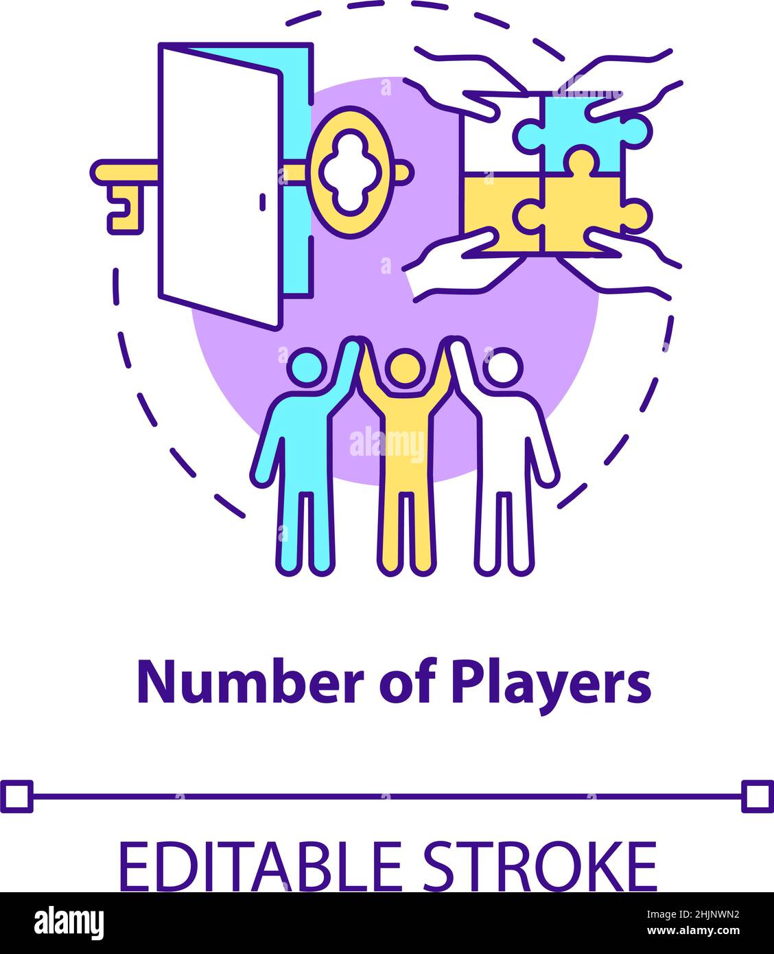 Cooperative play Stock Vector Images - Alamy