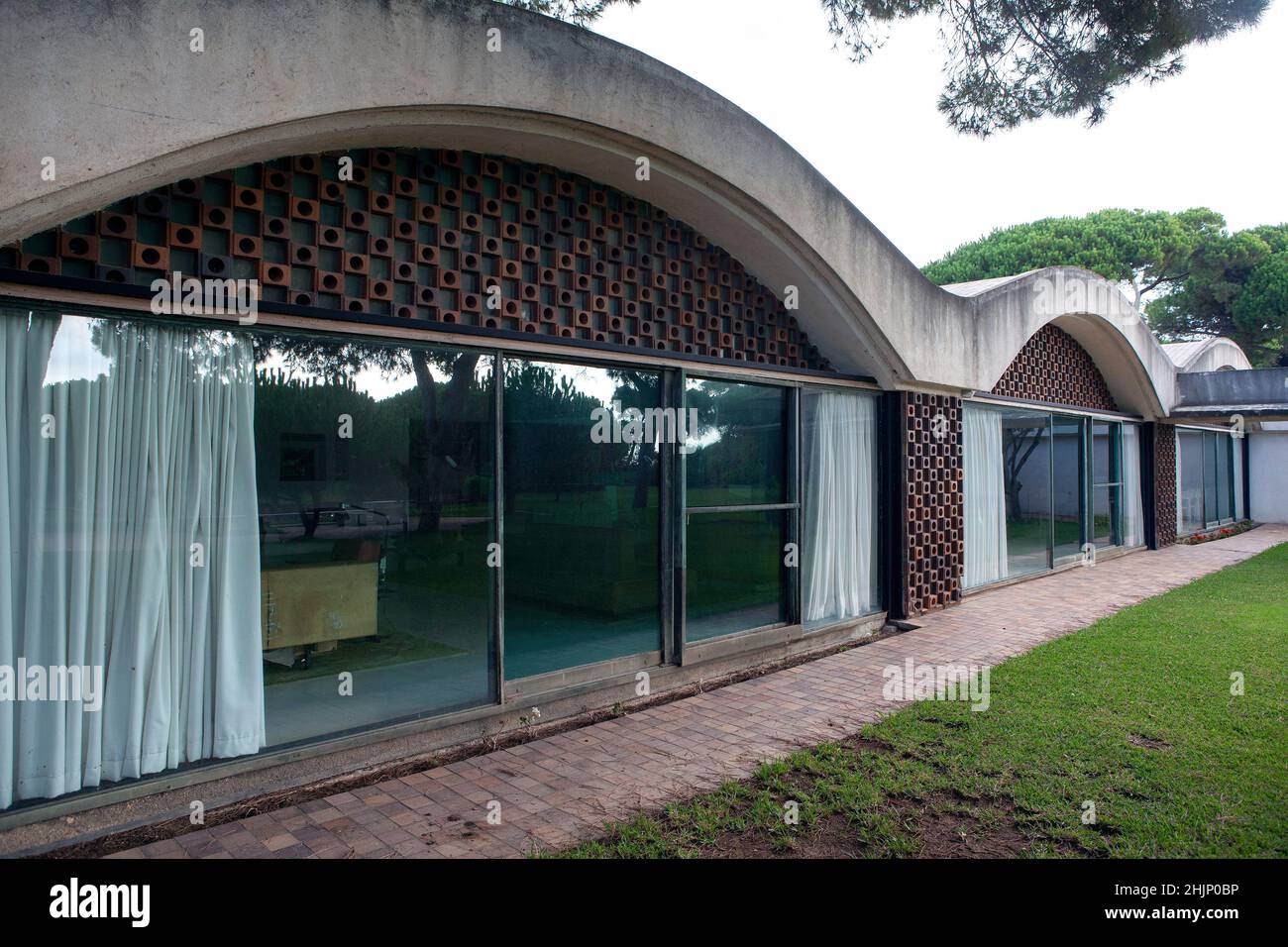 Casa Gomis by architect Antoni Bonet Castellana, located in El Prat de ...