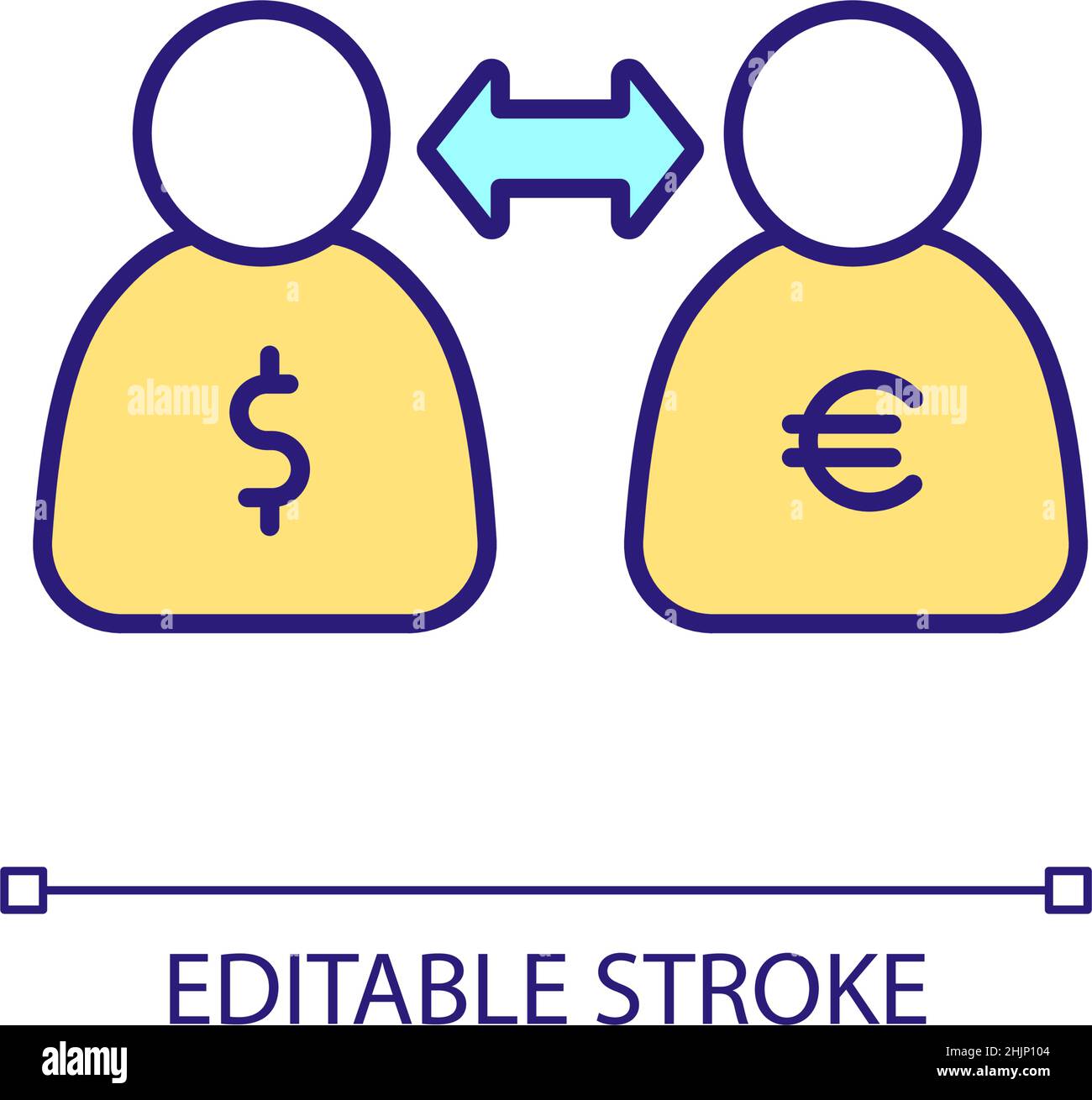 Foreign currency conversion Stock Vector Images - Alamy