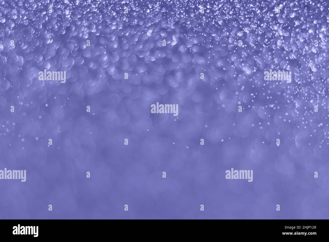 Very peri color of the year 2022, violet sparkling glitter bokeh ...