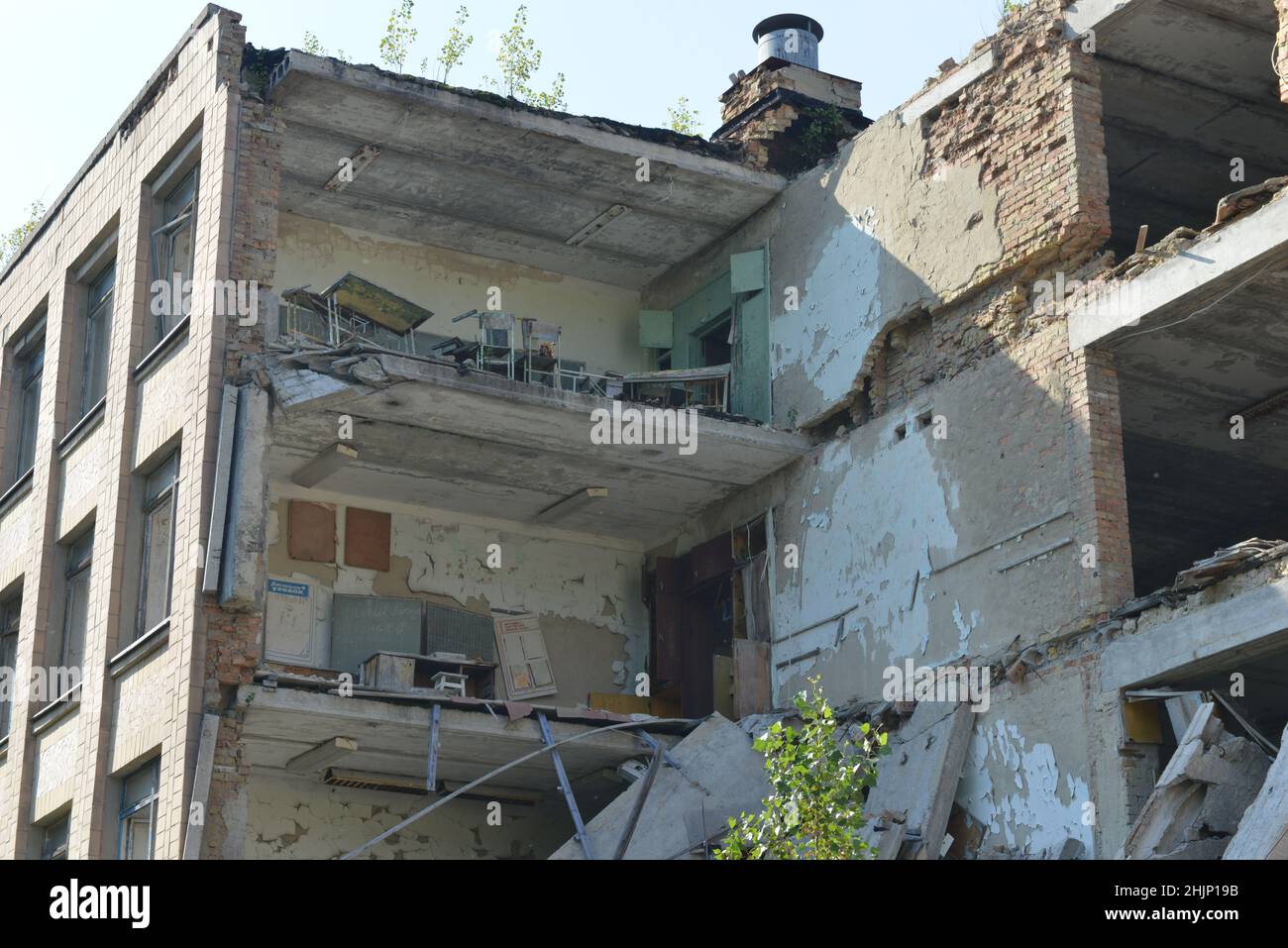 Chernobyl 30 years before 02 Stock Photo - Alamy