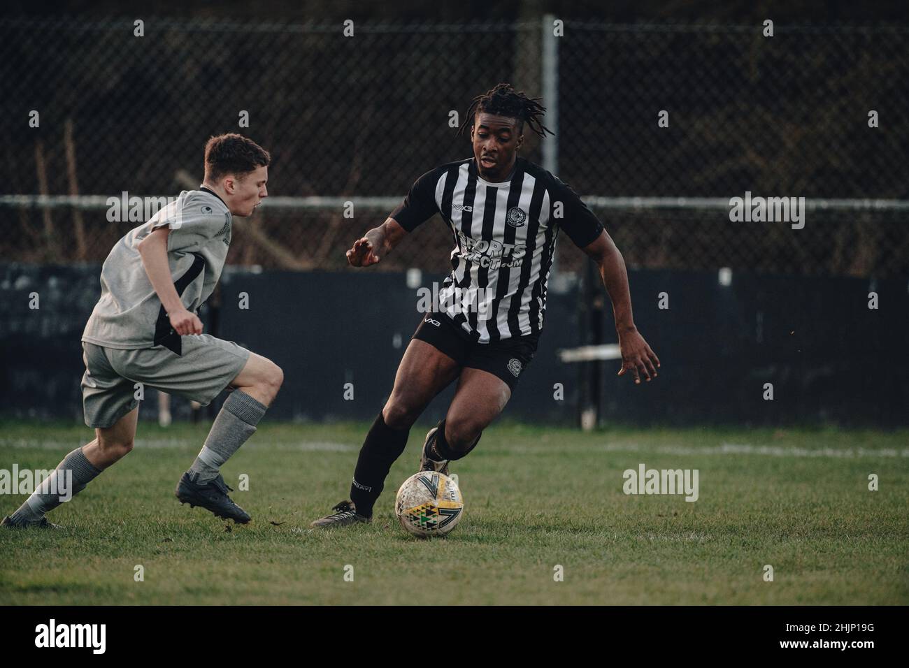 Bedford FC 2 Rushden and Higham 1, 29/01/2022. McMullen Park Stadium ...