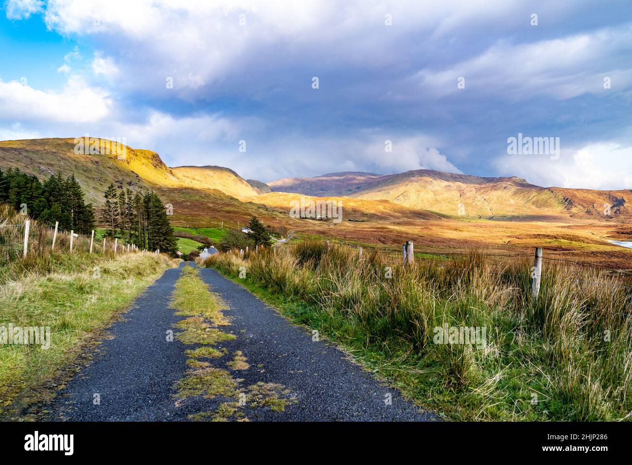 Donegal bluestack mountains hi-res stock photography and images - Alamy