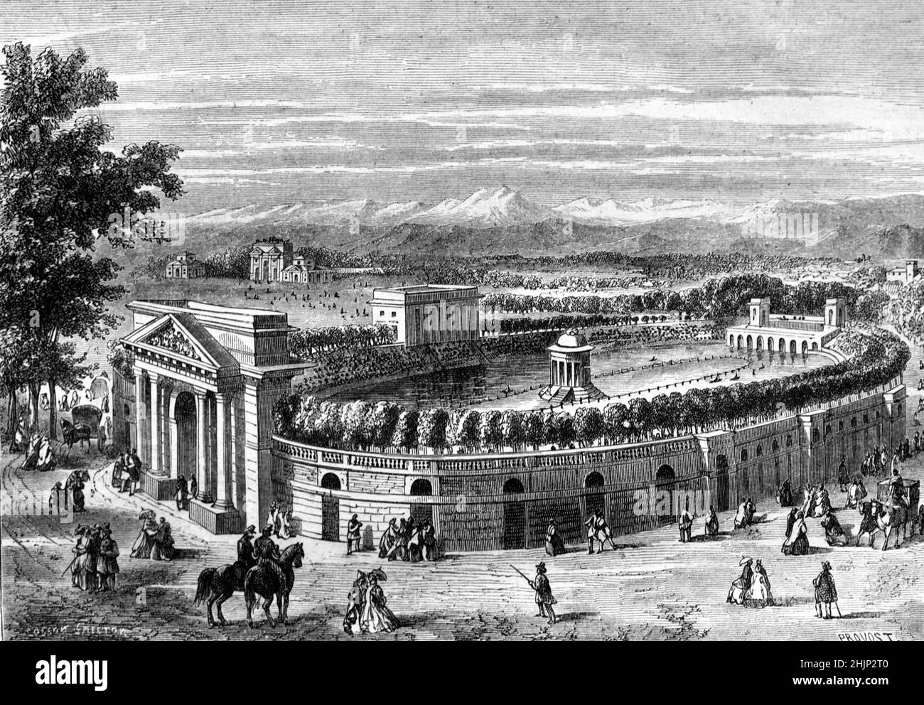 Amphitheatre illustration hi-res stock photography and images - Alamy