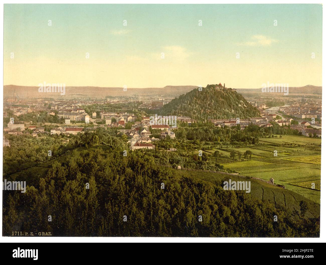 Graz view Cut Out Stock Images & Pictures - Alamy