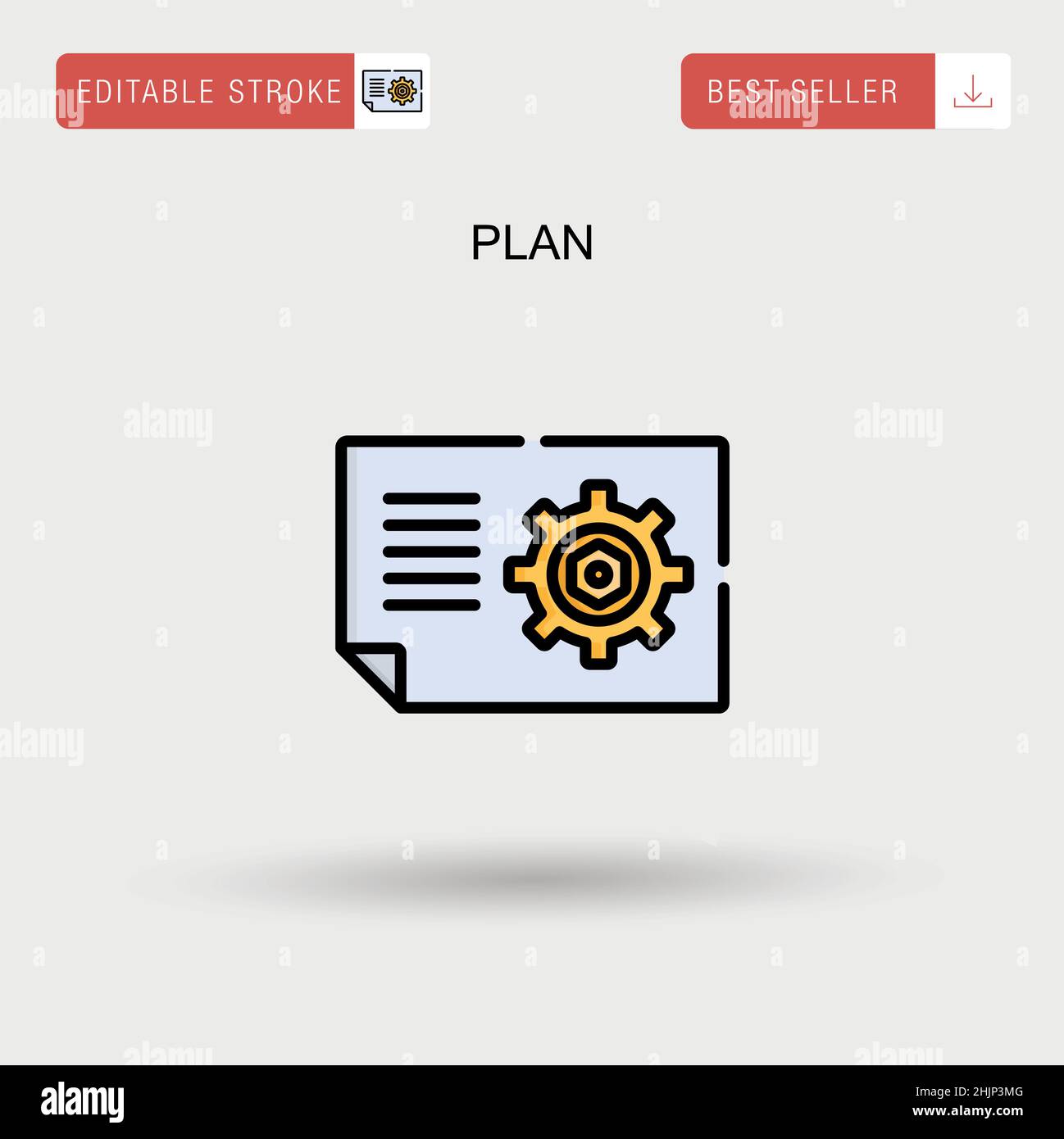 Plan Simple vector icon Stock Vector Image & Art - Alamy