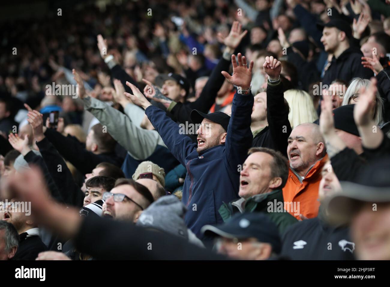 Derby county stadium stand hi-res stock photography and images - Alamy