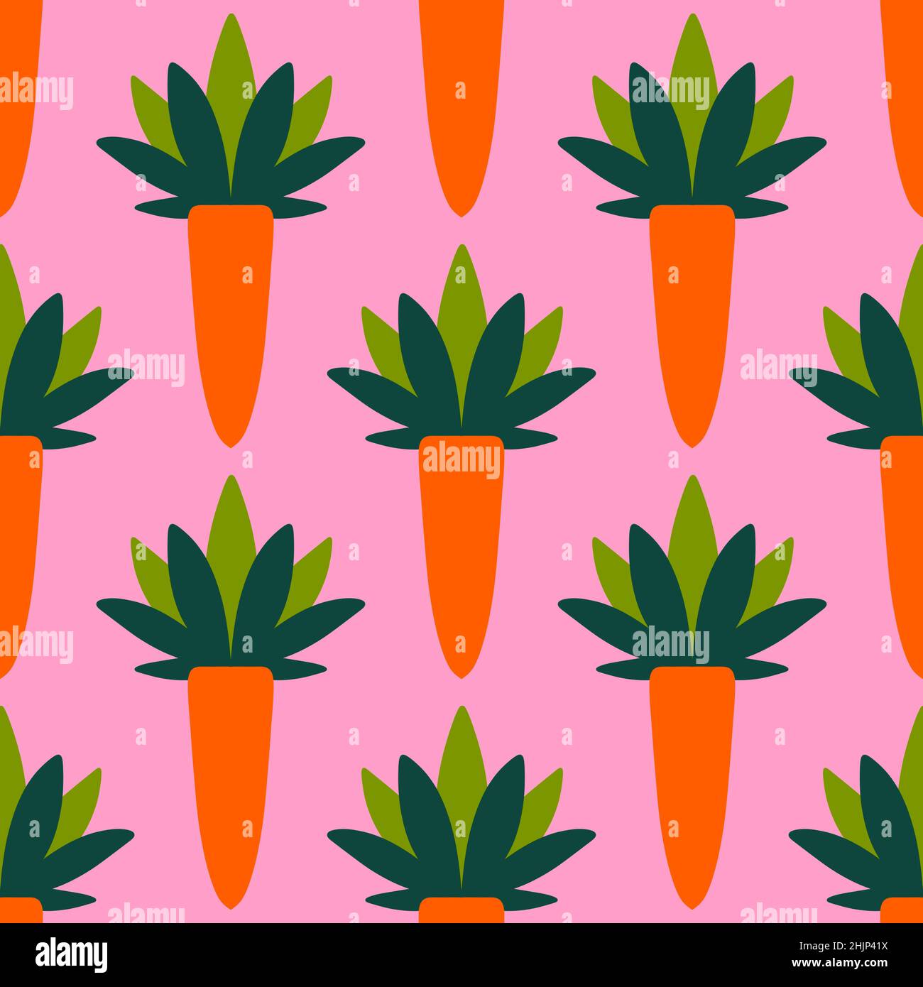 Seamless geometric carrot pattern for wallpaper and fabrics and ...