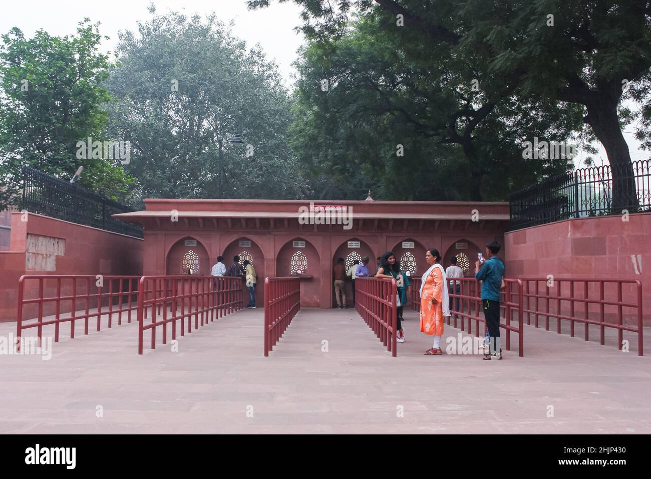 Ticket Counter line of Red Fort, Delhi, India Stock Photo - Alamy