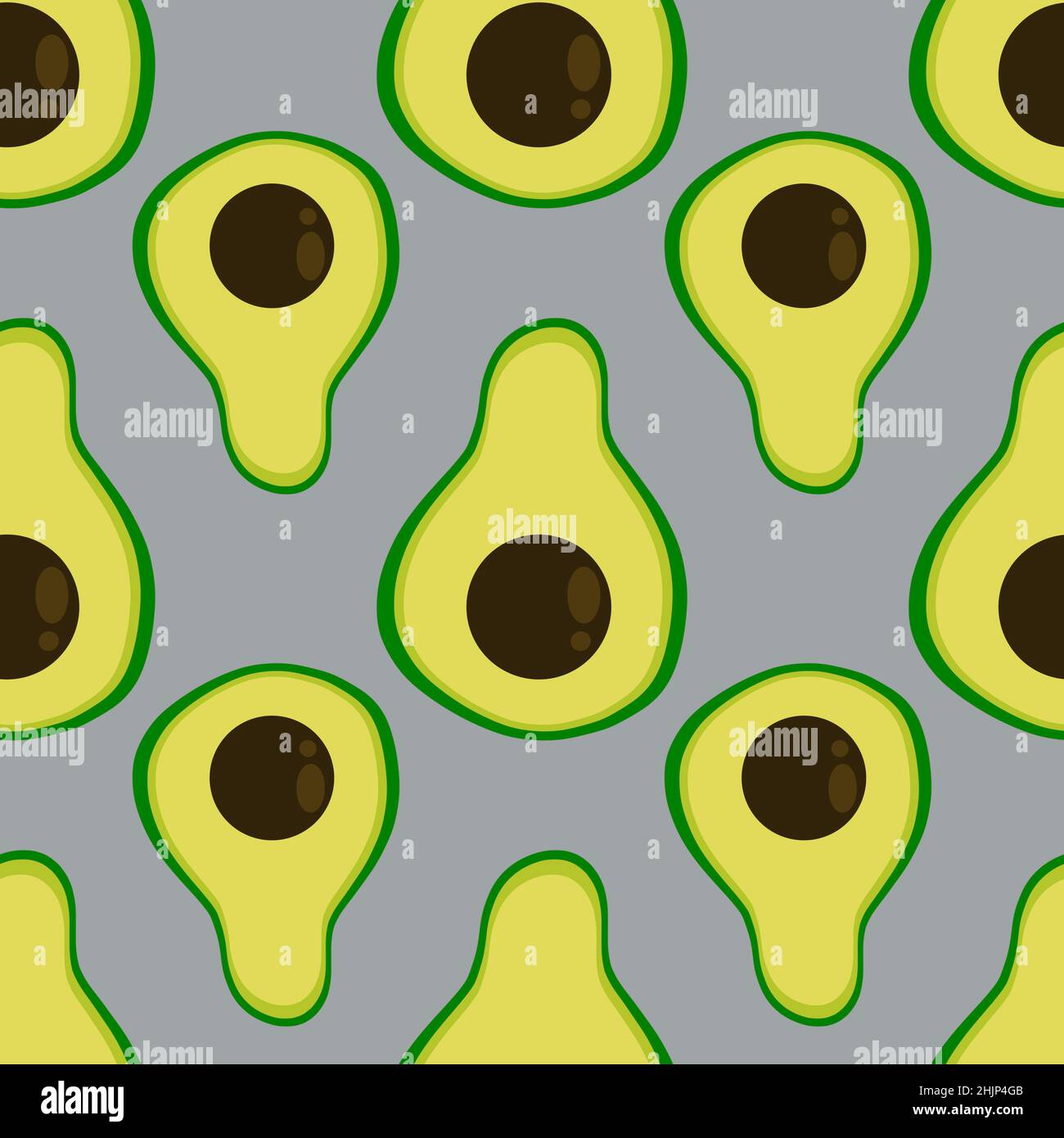 Avocado seamless pattern for fabrics and textiles and packaging and ...