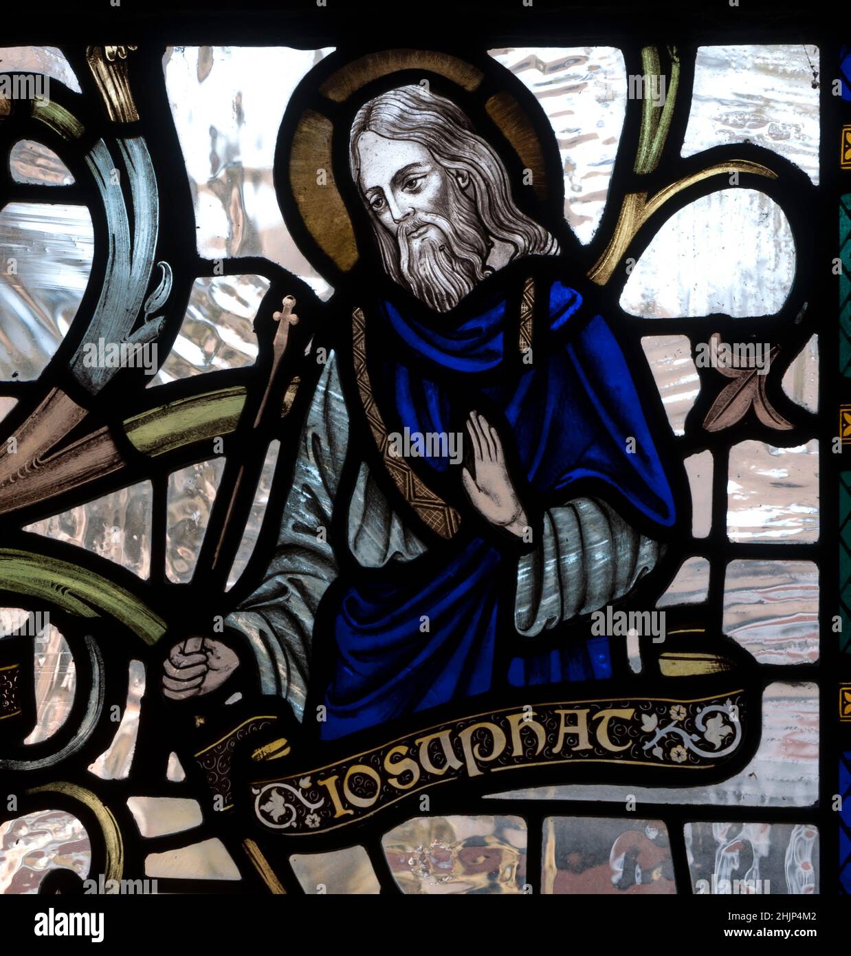 Tree of jesse stained glass window hi-res stock photography and images ...