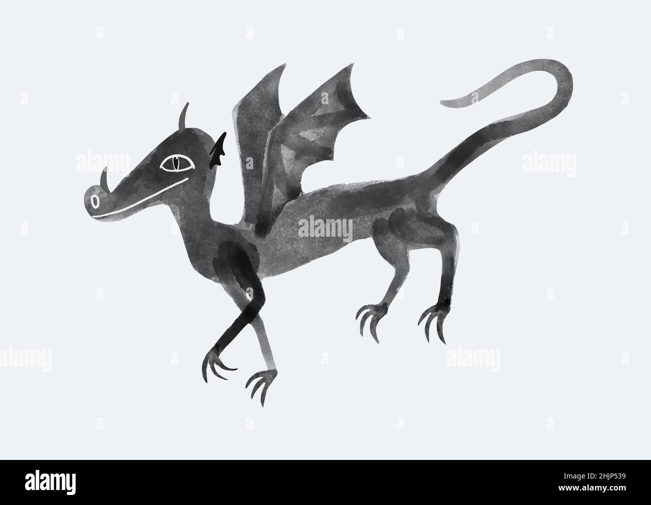 Portrait angry dragon hi-res stock photography and images - Alamy